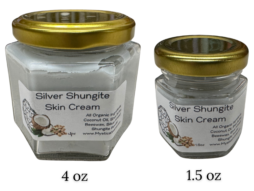 Silver Shungite Skin Cream - Mystical Wares