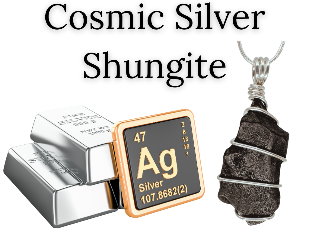 Cosmic Silver Shungite - Mystical Wares