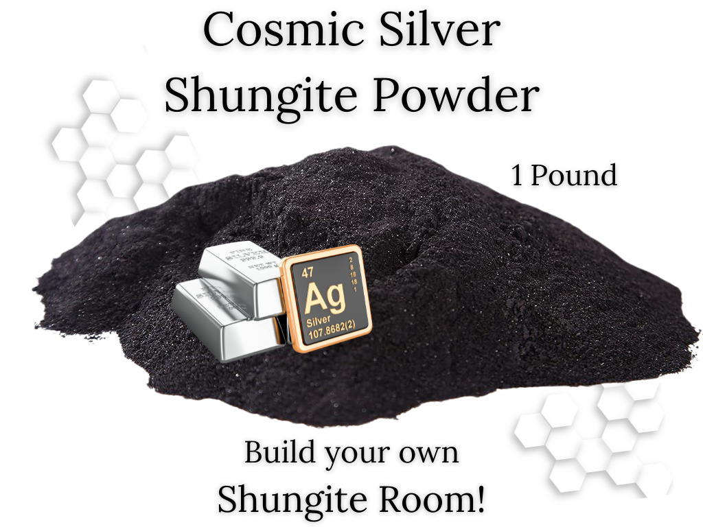Cosmic Silver Shungite Powder (1 pound/fine) - Mystical Wares