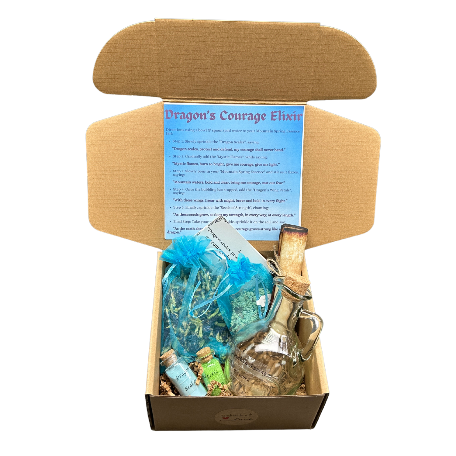 Dragon's Courage Elixir Kit (small) - Mystical Wares